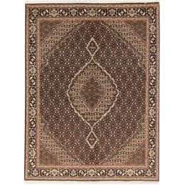 Nain Trading Orientteppich Täbriz Mahi 150x202 Handgeknüpfter Orientteppich / Perserteppich, rechteckig, Höhe: 7 mm, braun
