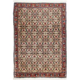 Nain Trading Orientteppich Bidjar 85x119 Handgeknüpfter Orientteppich / Perserteppich, rechteckig, Höhe: 15 mm, braun