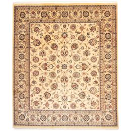 Nain Trading Orientteppich Mashhad 250x296 Handgeknüpfter Orientteppich / Perserteppich, rechteckig, Höhe: 12 mm, beige