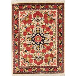 Nain Trading Orientteppich Bidjar 59x82 Handgeknüpfter Orientteppich / Perserteppich, rechteckig, Höhe: 15 mm, rot