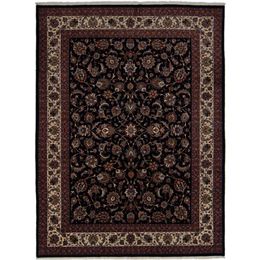 Nain Trading Orientteppich Kaschmar 247x335 Handgeknüpfter Orientteppich / Perserteppich, rechteckig, Höhe: 12 mm, braun|schwarz