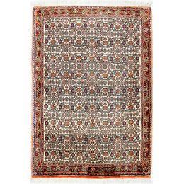 Nain Trading Orientteppich Bidjar 87x123 Handgeknüpfter Orientteppich / Perserteppich, rechteckig, Höhe: 15 mm, beige|braun