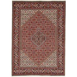 Nain Trading Orientteppich Bidjar Bukan 167x234 Handgeknüpfter Orientteppich / Perserteppich, rechteckig, Höhe: 15 mm, braun|rot