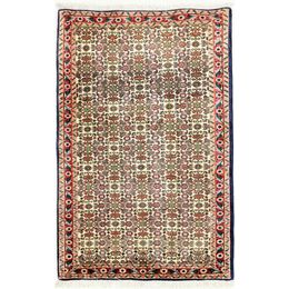 Nain Trading Orientteppich Bidjar 76x120 Handgeknüpfter Orientteppich / Perserteppich, rechteckig, Höhe: 15 mm, beige