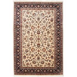 Nain Trading Orientteppich Mashhad 202x300 Handgeknüpfter Orientteppich / Perserteppich, rechteckig, Höhe: 12 mm, beige|braun