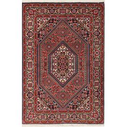 Nain Trading Orientteppich Bidjar Bukan 71x104 Handgeknüpfter Orientteppich / Perserteppich, rechteckig, Höhe: 15 mm, braun|rot