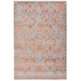 Nain Trading Designteppich Sadraa 124x186 Handgeknüpfter Moderner Orientteppich / Designteppich, rechteckig, Höhe: 12 mm, beige