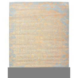 Nain Trading Designteppich Sadraa 244x306 Handgeknüpfter Moderner Orientteppich / Designteppich, rechteckig, Höhe: 12 mm, beige