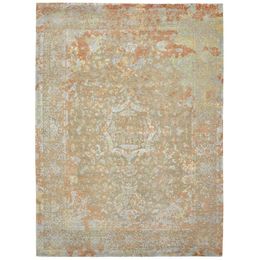 Nain Trading Designteppich Sadraa 257x356 Handgeknüpfter Moderner Orientteppich / Designteppich, rechteckig, Höhe: 12 mm, beige