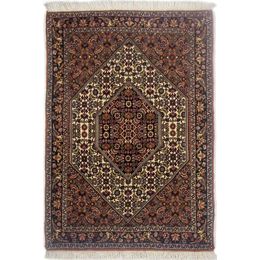Nain Trading Orientteppich Bidjar Tekab 72x104 Handgeknüpfter Orientteppich / Perserteppich, rechteckig, Höhe: 15 mm, braun