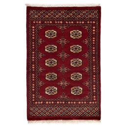 Nain Trading Orientteppich Pakistan Buchara 3ply 78x121 Handgeknüpfter Orientteppich, rechteckig, Höhe: 8 mm, rot