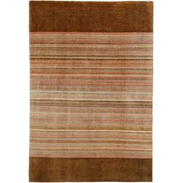 Nain Trading Orientteppich Arijana Design 198x283 Handgeknüpfter Orientteppich, rechteckig, Höhe: 5 mm, braun|rot