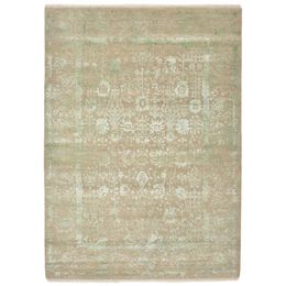 Nain Trading Designteppich Sadraa 173x242 Handgeknüpfter Moderner Orientteppich / Designteppich, rechteckig, Höhe: 12 mm, beige