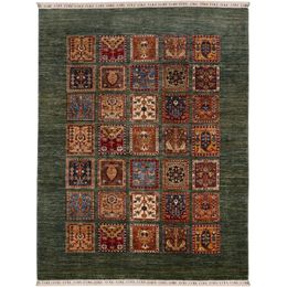 Nain Trading Orientteppich Arijana Bakhtiari 174x233 Handgeknüpfter Orientteppich, rechteckig, Höhe: 5 mm, braun