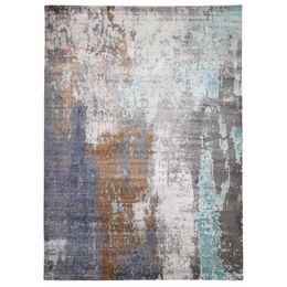 Nain Trading Designteppich Sadraa Allure 199x301 Handgeknüpfter Moderner Orientteppich, rechteckig, Höhe: 12 mm, grau