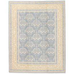 Nain Trading Designteppich Golestan 252x316 Handgeknüpfter Moderner Orientteppich, rechteckig, Höhe: 8 mm, beige