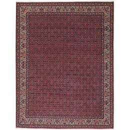 Nain Trading Orientteppich Bidjar Tekab 304x394 Handgeknüpfter Orientteppich / Perserteppich, rechteckig, Höhe: 15 mm, braun|rot