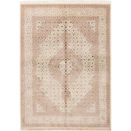 Nain Trading Designteppich Golestan 175x244 Handgeknüpfter Moderner Orientteppich, rechteckig, Höhe: 8 mm, beige