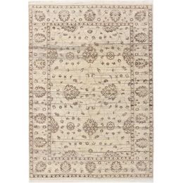 Nain Trading Designteppich Sadraa 170x239 Handgeknüpfter Moderner Orientteppich / Designteppich, rechteckig, Höhe: 12 mm, beige