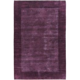 Nain Trading Orientteppich Gabbeh Loribaft 199x299 Handgeknüpfter Moderner Orientteppich, rechteckig, Höhe: 10 mm, rot