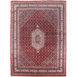 Nain Trading Orientteppich Indo Bidjar 275x368 Handgeknüpfter Orientteppich, rechteckig, Höhe: 15 mm, lila