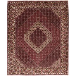 Nain Trading Orientteppich Bidjar Tekab 204x254 Handgeknüpfter Orientteppich / Perserteppich, rechteckig, Höhe: 15 mm, braun|rot