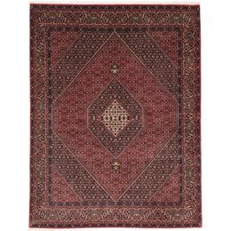 Nain Trading Orientteppich Bidjar Tekab 199x239 Handgeknüpfter Orientteppich / Perserteppich, rechteckig, Höhe: 15 mm, braun|rot