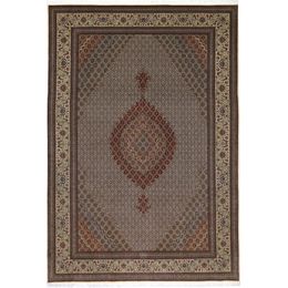 Nain Trading Orientteppich Täbriz Mahi 50Raj 244x351 Handgeknüpfter Orientteppich, rechteckig, Höhe: 7 mm, braun