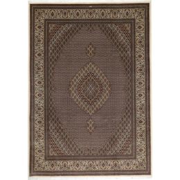 Nain Trading Orientteppich Täbriz Mahi 50Raj 249x353 Handgeknüpfter Orientteppich, rechteckig, Höhe: 7 mm, braun