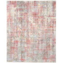 Nain Trading Designteppich Sadraa 243x300 Handgeknüpfter Moderner Orientteppich / Designteppich, rechteckig, Höhe: 12 mm, beige