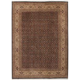 Nain Trading Orientteppich Täbriz Mahi 254x349 Handgeknüpfter Orientteppich, rechteckig, Höhe: 12 mm, braun