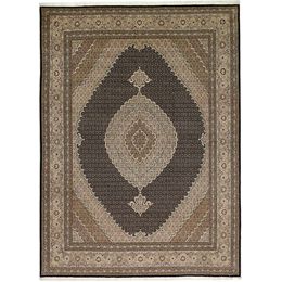 Nain Trading Orientteppich Täbriz Mahi 50Raj 253x344 Handgeknüpfter Orientteppich, rechteckig, Höhe: 7 mm, braun