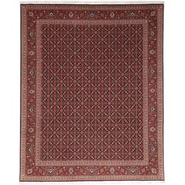 Nain Trading Orientteppich Täbriz Mahi 50Raj 247x305 Handgeknüpfter Orientteppich, rechteckig, Höhe: 7 mm, braun|rot