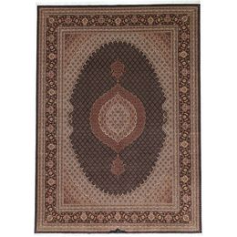 Nain Trading Orientteppich Täbriz Mahi 50Raj 251x347 Handgeknüpfter Orientteppich, rechteckig, Höhe: 7 mm, braun