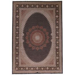 Nain Trading Orientteppich Täbriz Mahi 50Raj 251x359 Handgeknüpfter Orientteppich, rechteckig, Höhe: 7 mm, braun|grau