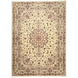 Nain Trading Orientteppich Täbriz 50Raj 248x343 Handgeknüpfter Orientteppich / Perserteppich, rechteckig, Höhe: 7 mm, beige