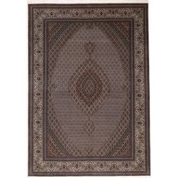 Nain Trading Orientteppich Täbriz Mahi 50Raj 246x351 Handgeknüpfter Orientteppich, rechteckig, Höhe: 7 mm, braun|grau