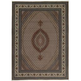 Nain Trading Orientteppich Täbriz Mahi 50Raj 255x350 Handgeknüpfter Orientteppich, rechteckig, Höhe: 7 mm, braun|grau