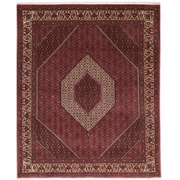 Nain Trading Orientteppich Bidjar Tekab 255x307 Handgeknüpfter Orientteppich / Perserteppich, rechteckig, Höhe: 15 mm, braun|rot