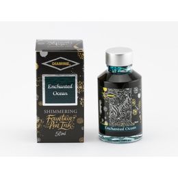 Diamine Diamine Tintenglas Shimmering Fountain Pen Ink Füller 50ml verschieden Tintenglas (kein Set)