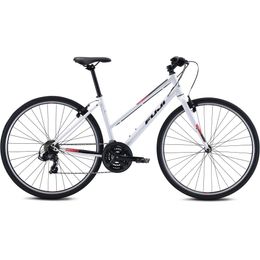 Fitnessbike FUJI Bikes "Absolute 2.1 ST" Fahrräder Gr. 48 cm, 28 Zoll (71,12 cm), weiß Fahrräder