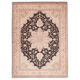 Nain Trading Orientteppich Täbriz 60Raj 150x207 Handgeknüpfter Orientteppich / Perserteppich, rechteckig, Höhe: 6 mm, beige