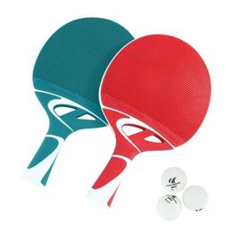 Cornilleau Tischtennisschläger Tischtennisschläger-Set Tacteo 50 Duo Pack