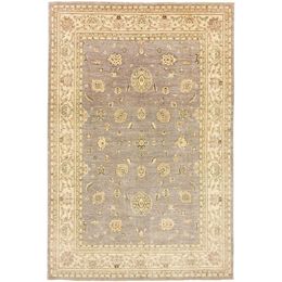 Nain Trading Orientteppich Ziegler Farahan 208x306 Handgeknüpfter Orientteppich, rechteckig, Höhe: 6 mm, beige