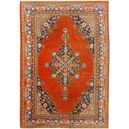 Nain Trading Orientteppich Super Kazak 191x271 Handgeknüpfter Orientteppich, rechteckig, Höhe: 5 mm, rot