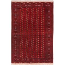 Nain Trading Orientteppich Russia 245x369 Handgeknüpfter Orientteppich, rechteckig, Höhe: 5 mm, rot
