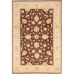 Nain Trading Orientteppich Ziegler Farahan 187x270 Handgeknüpfter Orientteppich, rechteckig, Höhe: 6 mm, beige