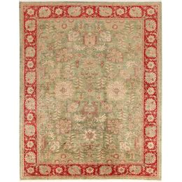 Nain Trading Orientteppich Ziegler Farahan 243x304 Handgeknüpfter Orientteppich, rechteckig, Höhe: 6 mm, beige|rot
