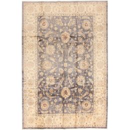 Nain Trading Orientteppich Ziegler Farahan 206x307 Handgeknüpfter Orientteppich, rechteckig, Höhe: 6 mm, beige