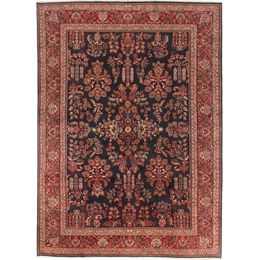 Nain Trading Orientteppich Indo Sarough 252x344 Handgeknüpfter Orientteppich, rechteckig, Höhe: 15 mm, braun|rot